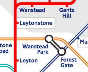 Tube routes – Wansteadium